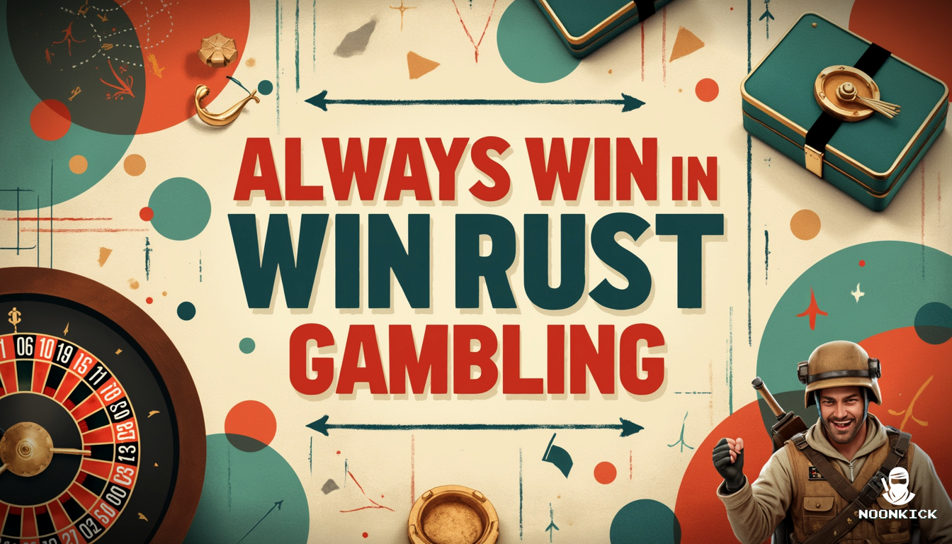 Rust gambling: how to always win in 2024 | Noonkick